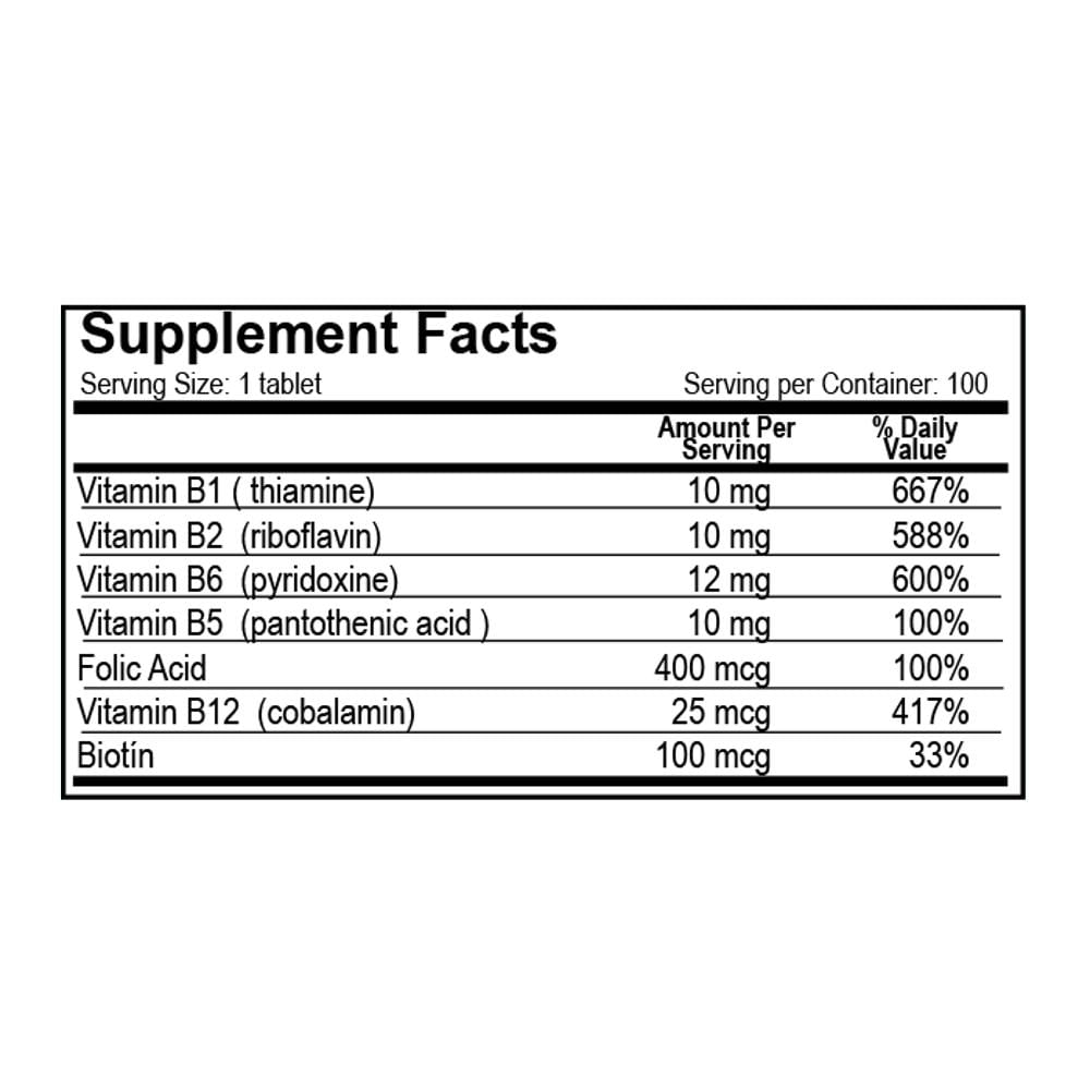 exito.com | B Complex Vitamins 100 Tabletas Natural Light 502 | Éxito