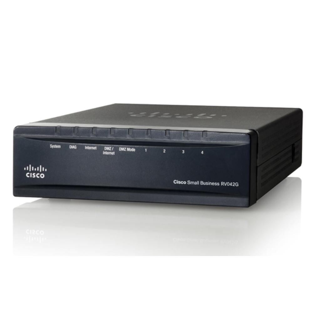 exito.com | Router Cisco Rv042G Vpn Wan Dual Gigabit Negro