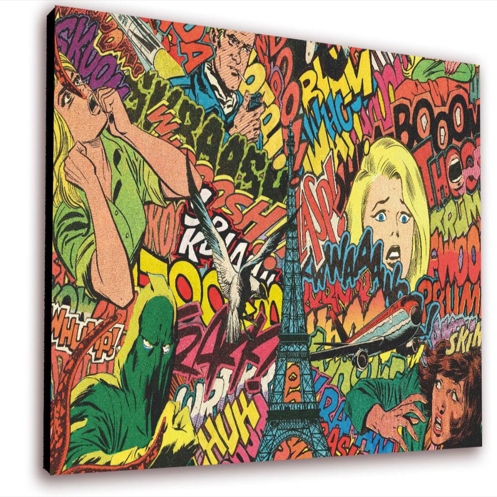 exito.com | Cuadro 50X30cms Decorativo Comics America