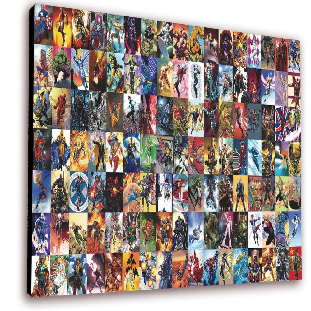 exito.com | Cuadro 50X30cms Decorativo Marvel Faces | Éxito