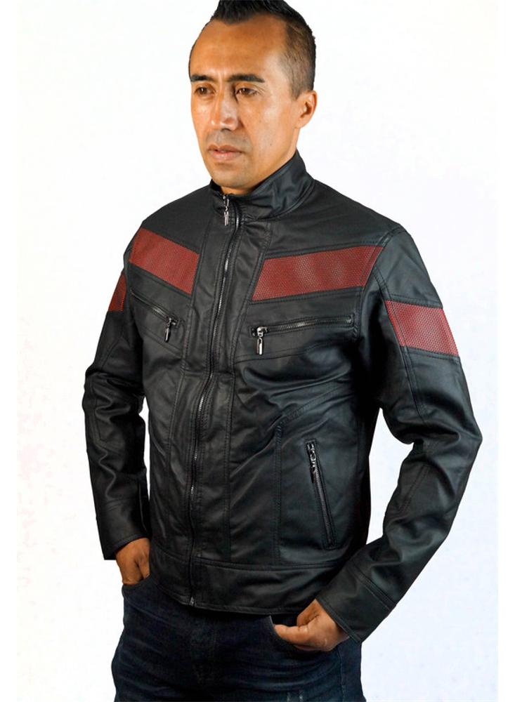 exito.com | Chaqueta Hombre Fazel Ref.Hazade Roja Impermeable L NEGRO-ROJO
