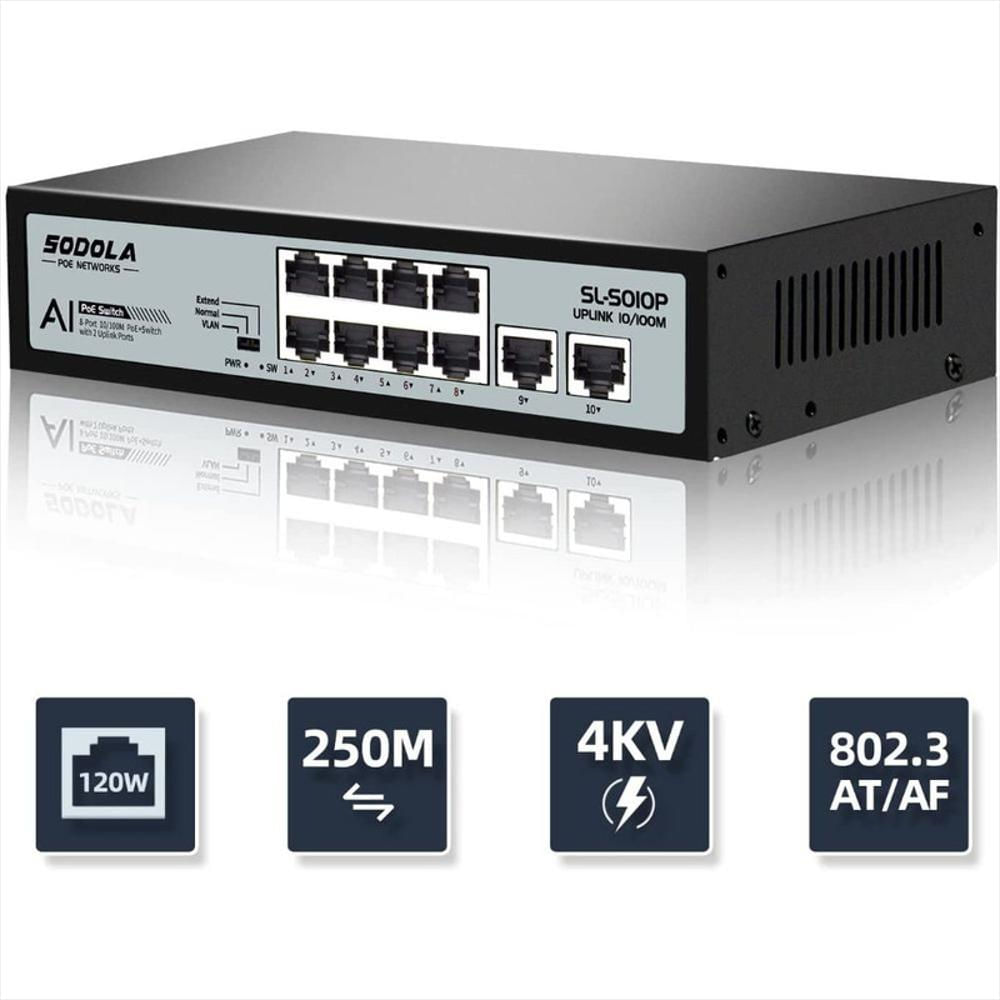 exito.com | Sodola Switch Poe De 10 Puertos | Éxito