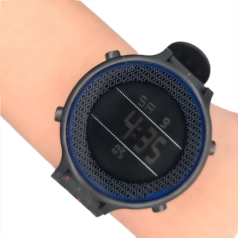 exito.com | Reloj Digital Negro Pintura Azul
