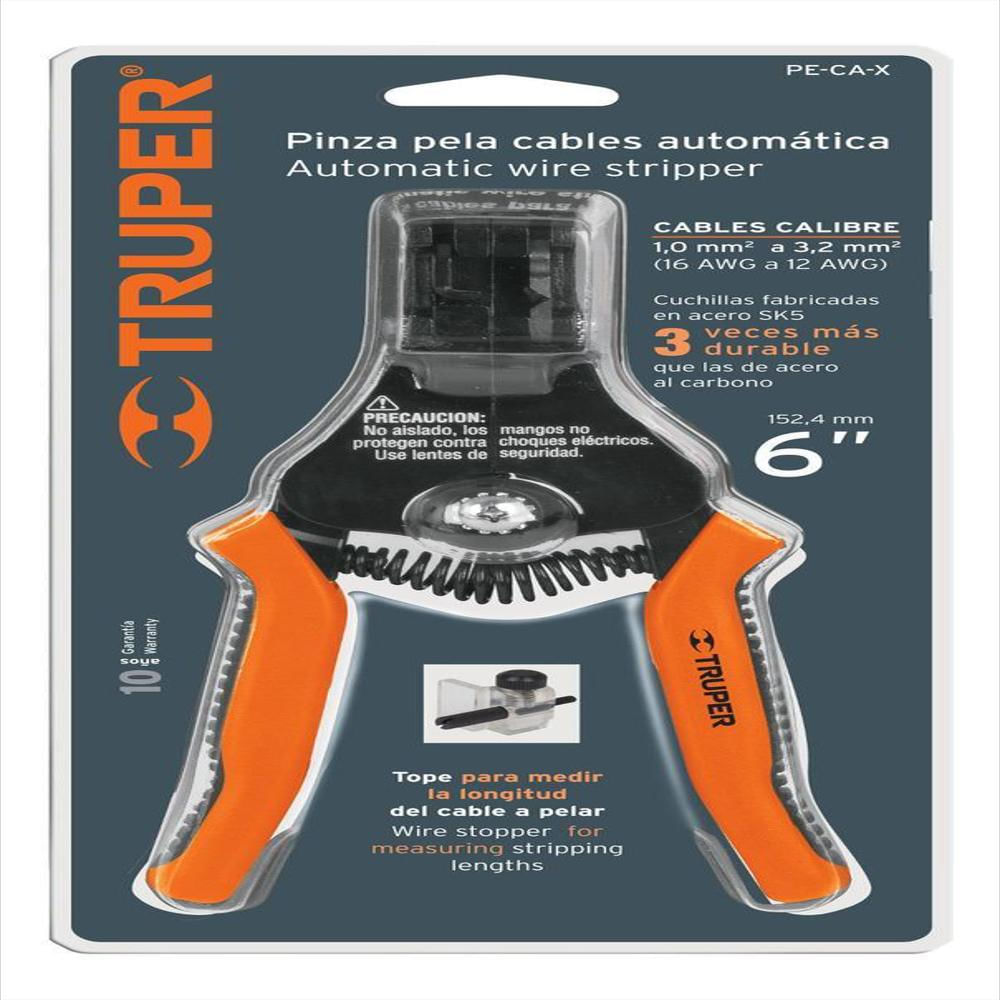 exito.com | Alicate Pelacable Automatica 6'' De Precisión Truper | Éxito