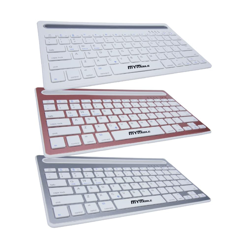 exito.com | Teclado Bluetooth Hyq 03 Blanco Mymobile | Éxito