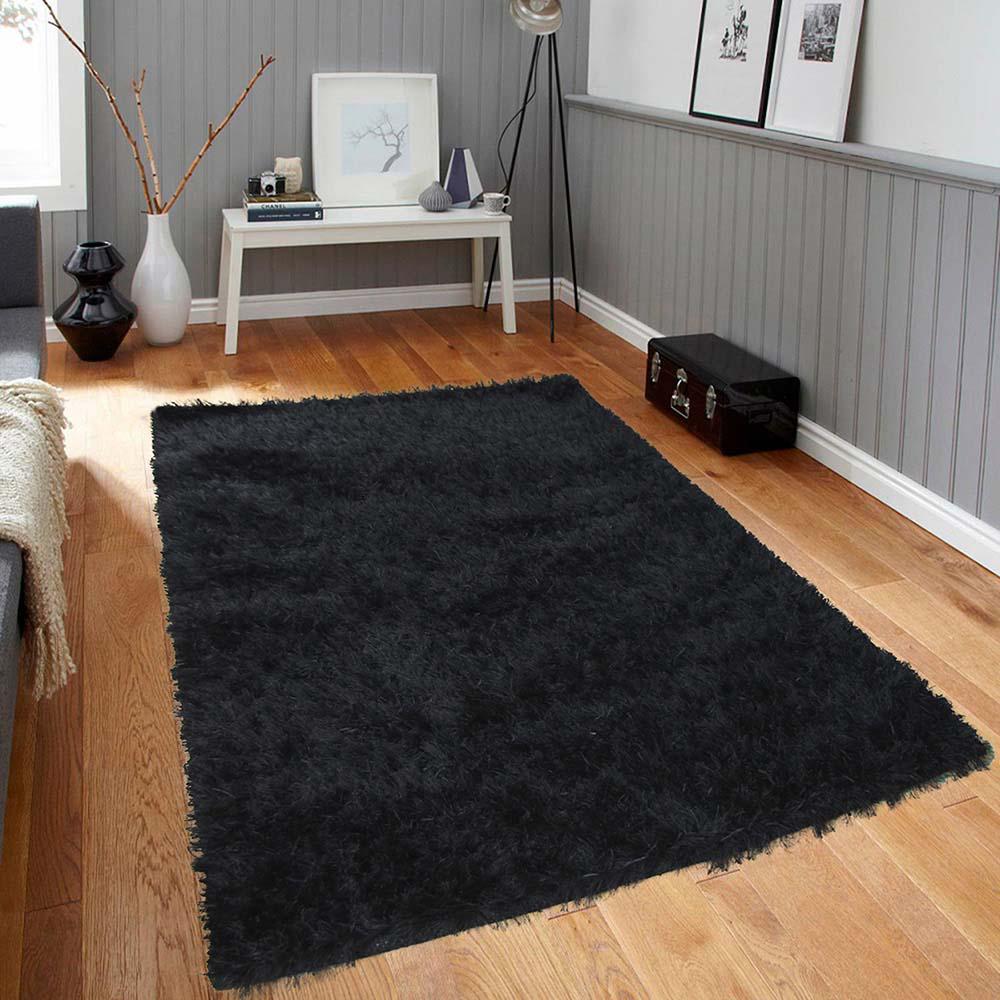 exito.com | Tapete Moderno India Negro 120 X 170Cms | Éxito