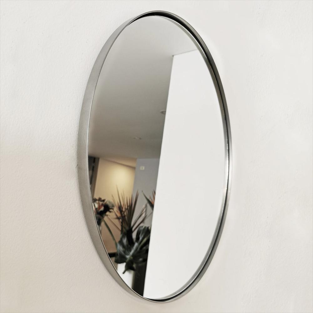 Espejo Circular De 60 Cm Estructura Ángulo Metálico | Éxito - exito.com