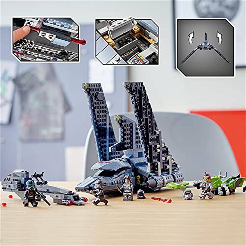 exito.com | Set Construcción Lego Star Wars The Bad Batch Attack ...