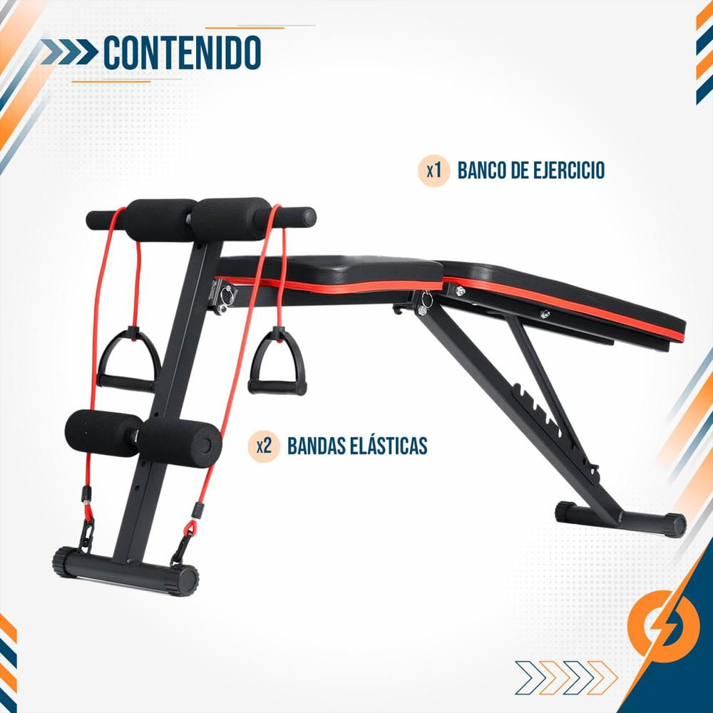 Banco Multifuncional Gym Pesas Para Hacer Ejercicio | Éxito - exito.com