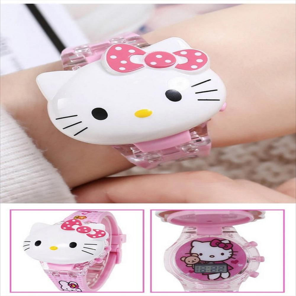 exito.com | Reloj Niñas Digital Luces Sonido Tapa Hello Kitty | Éxito
