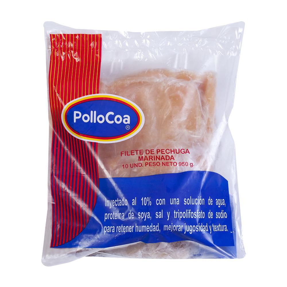 Filete De Pechuga Pollo Pollocoa X 10 Unidades - exito.com