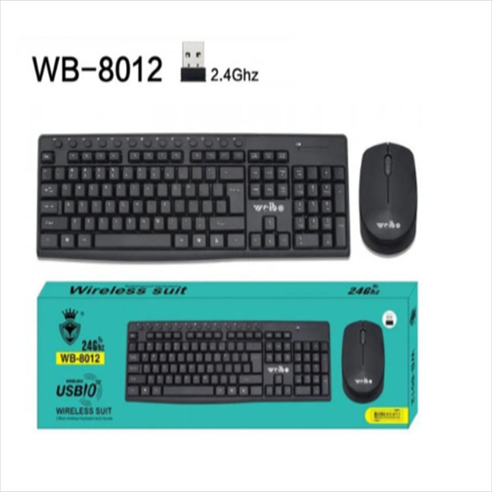 exito.com | Combo Teclado Y Mouse Inalámbrico Receptor Usb 8012 Vualá Colombia