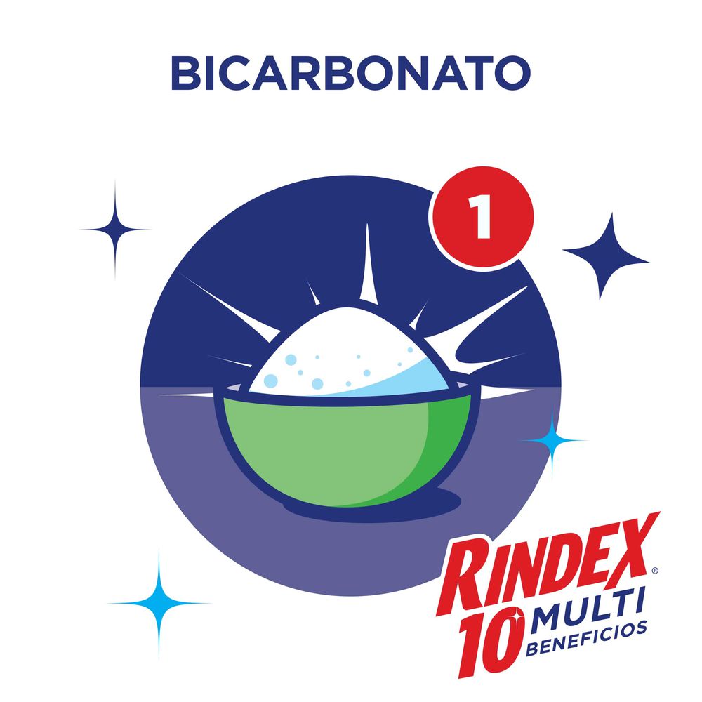 Detergente En Polvo Rindex 10 Multi Beneficios Bicarbo - exito.com