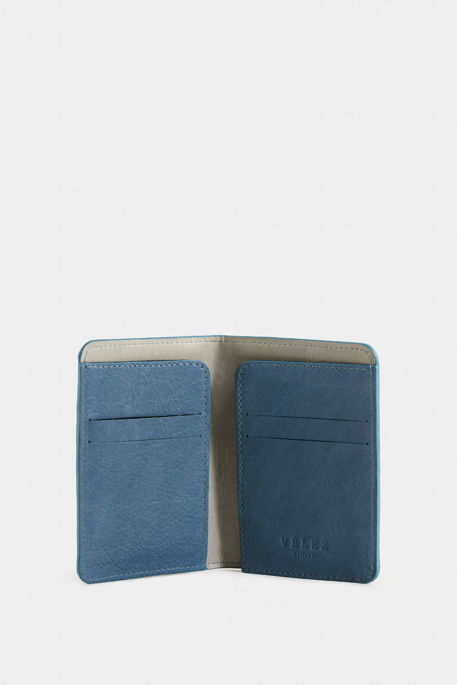 Porta documentos sunset de cuero para hombre compartimento para AirTag - exito.com