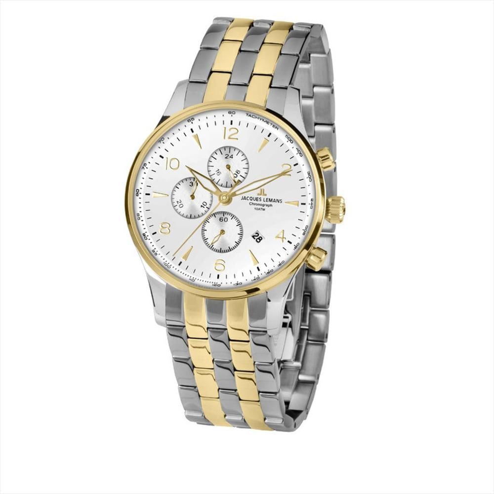 exito.com | Reloj Jacques Lemans Hombre 1 1844Zh Bicolor | Éxito