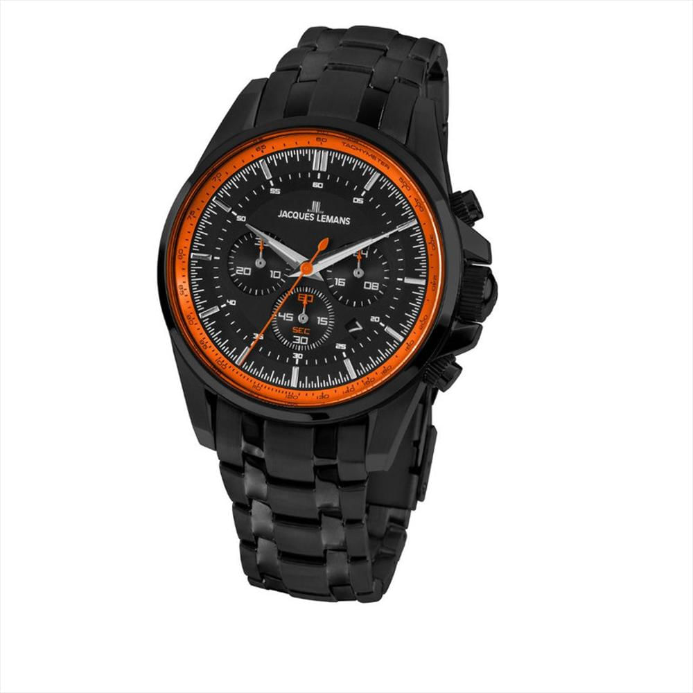 exito.com | Reloj Jacques Lemans Hombre 1 1799Y Negro