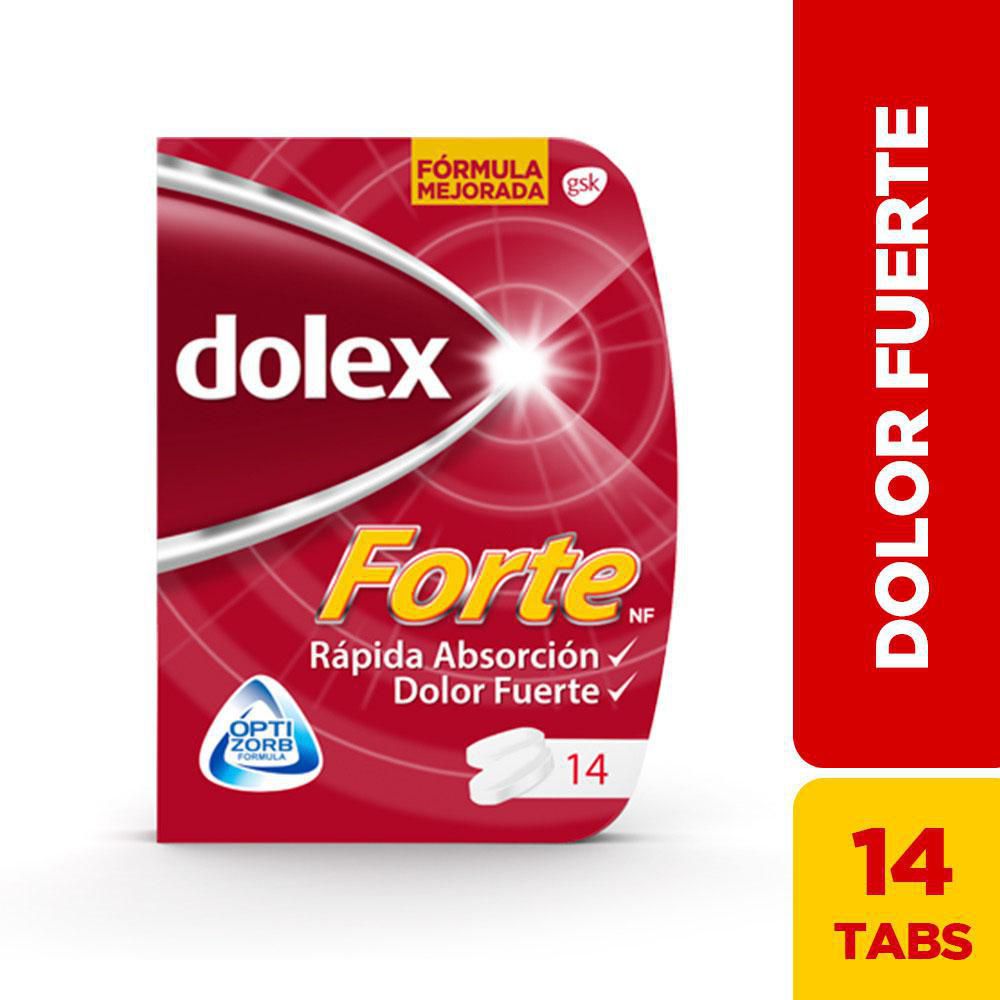 Dolex forte tableta x 14 und - exito.com