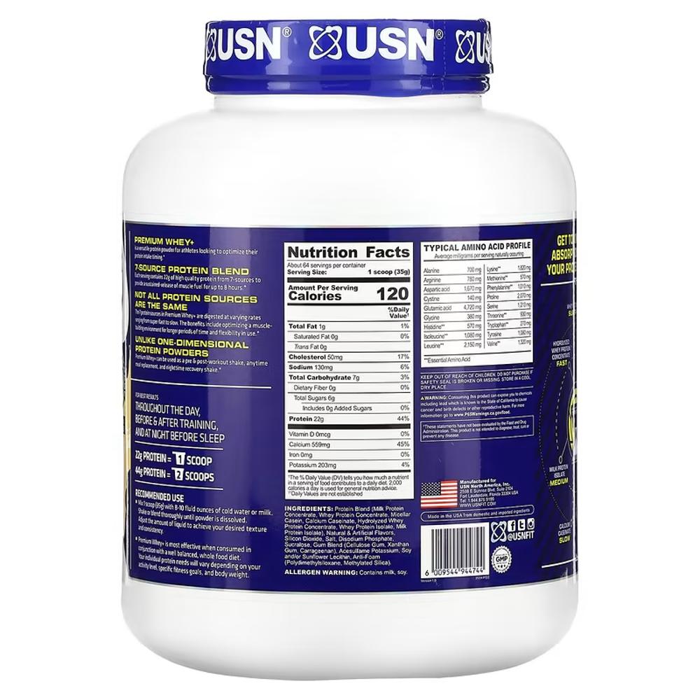 Usn Premium Whey 5Lb Vainilla | Éxito - exito.com