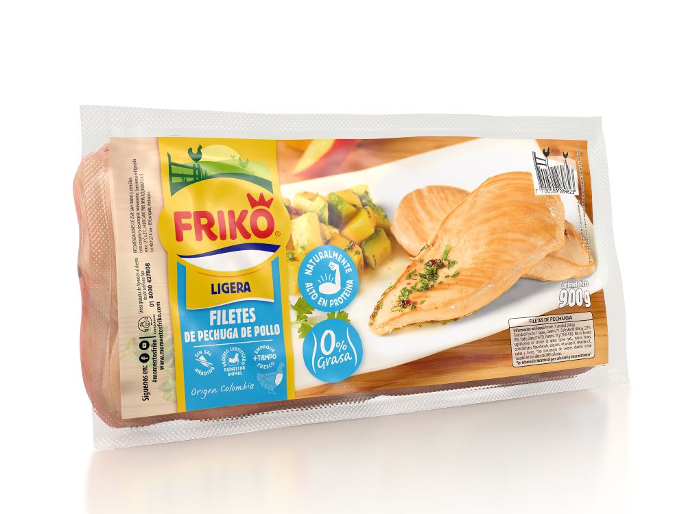 Filete de pechuga de pollo x 900 gr - exito.com