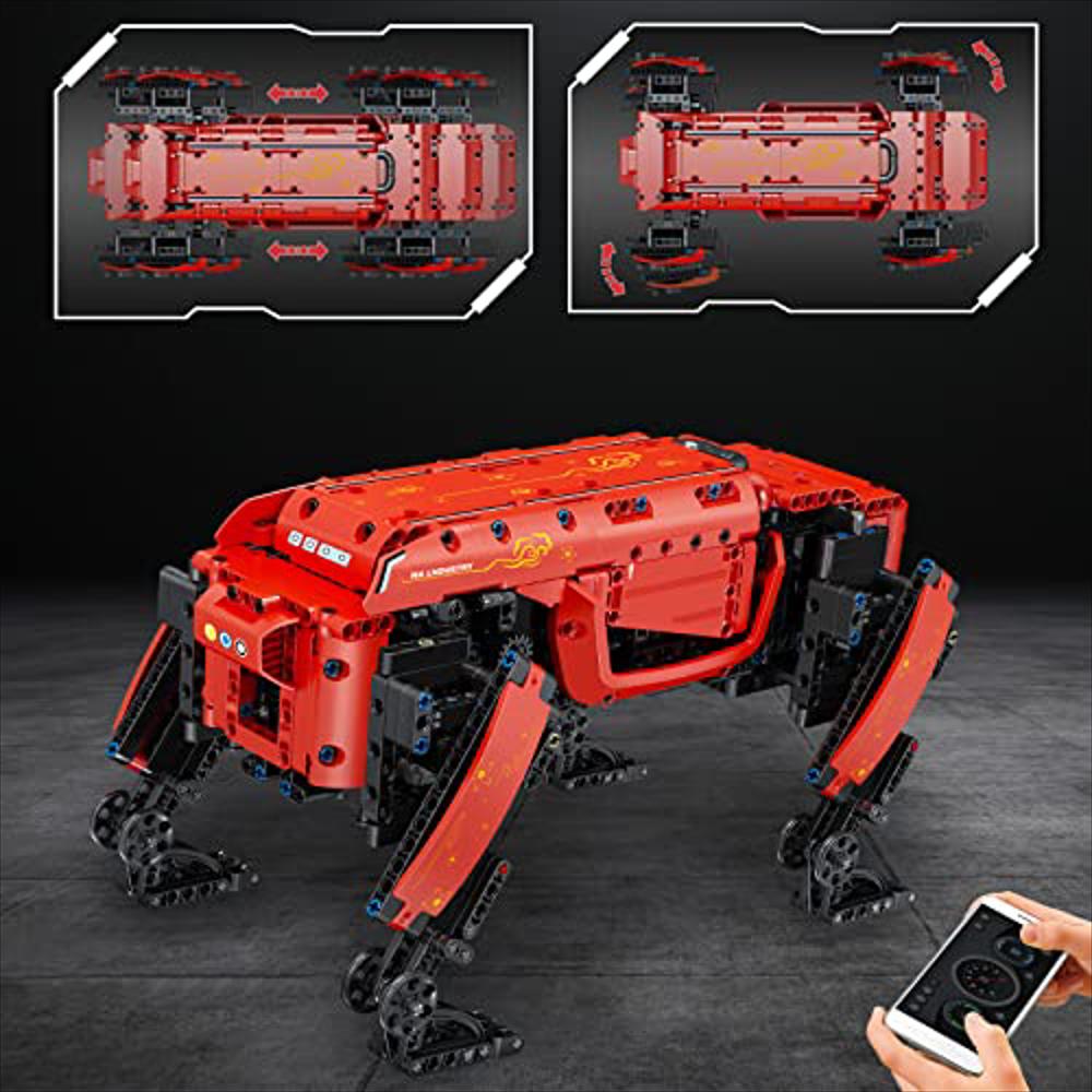 exito.com | Set Construcción Mould King 936 Piezas Robot Dog Mk ...