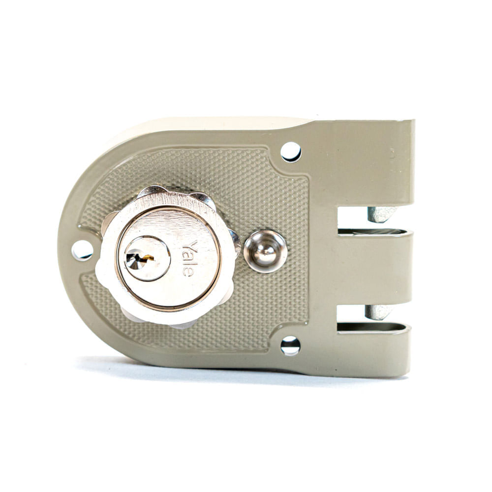 Cerradura sobreponer con candado derecha yale 396 Roseta - exito.com