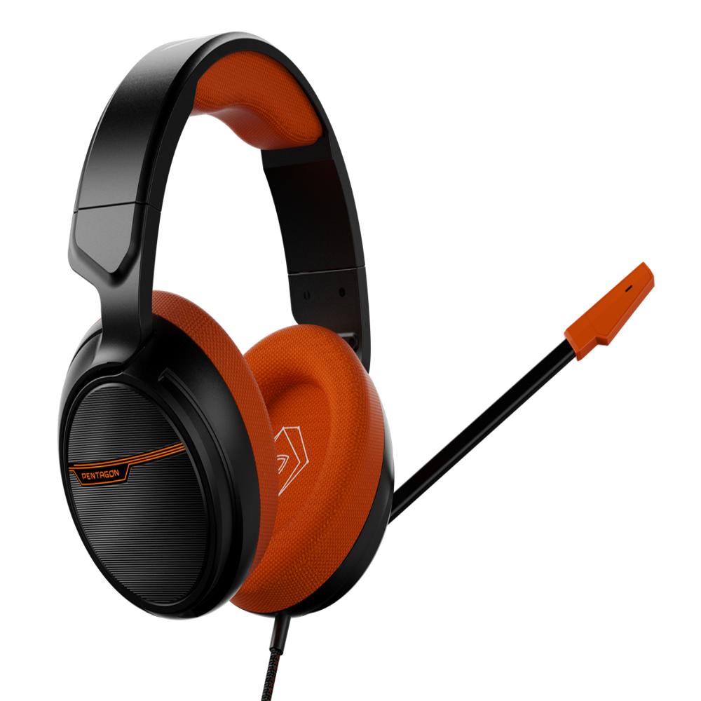 exito.com | Diadema Gamer Vsg Pentagon Naranja