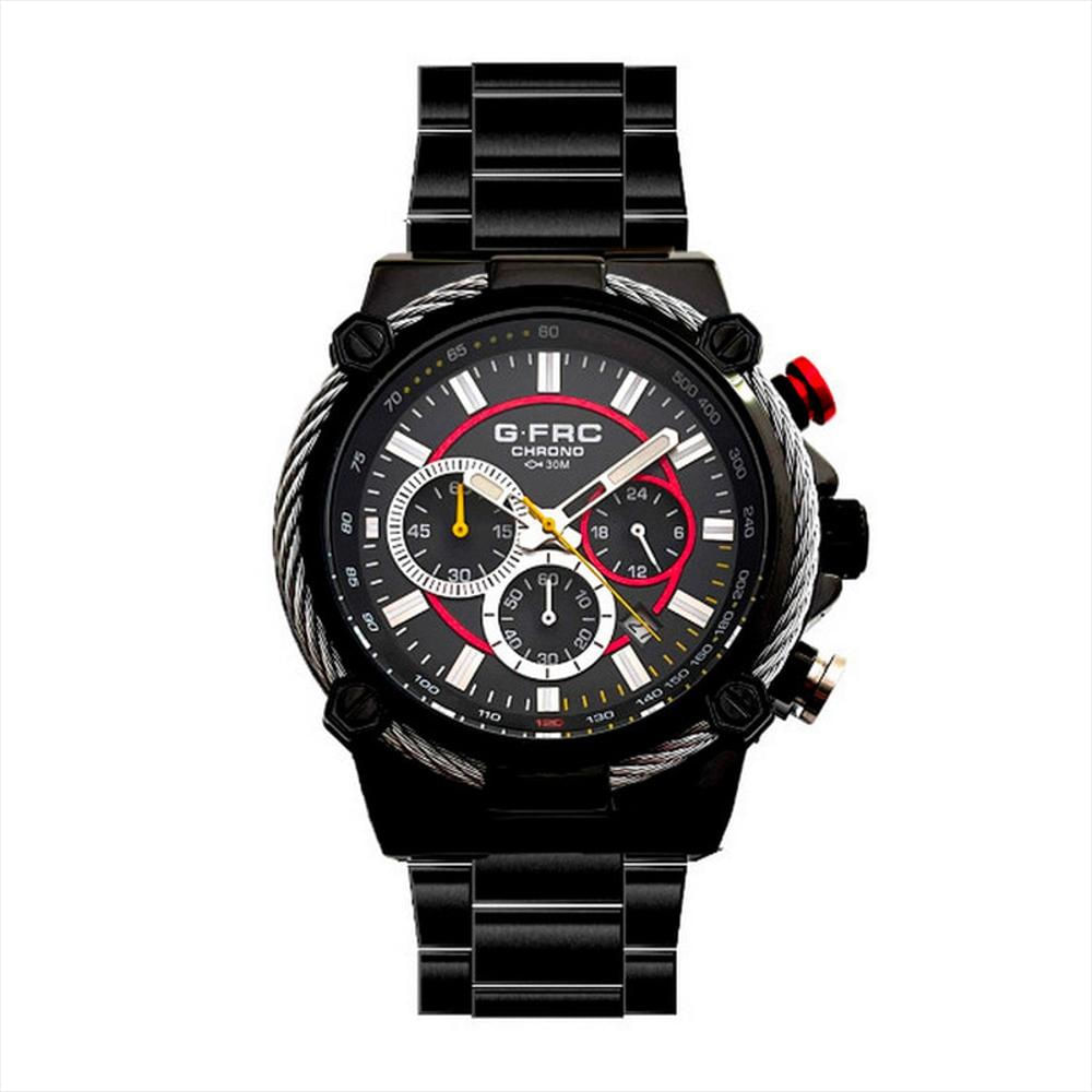 exito.com | Reloj G Force H3829g Cronografo Negro + Estuche | Éxito