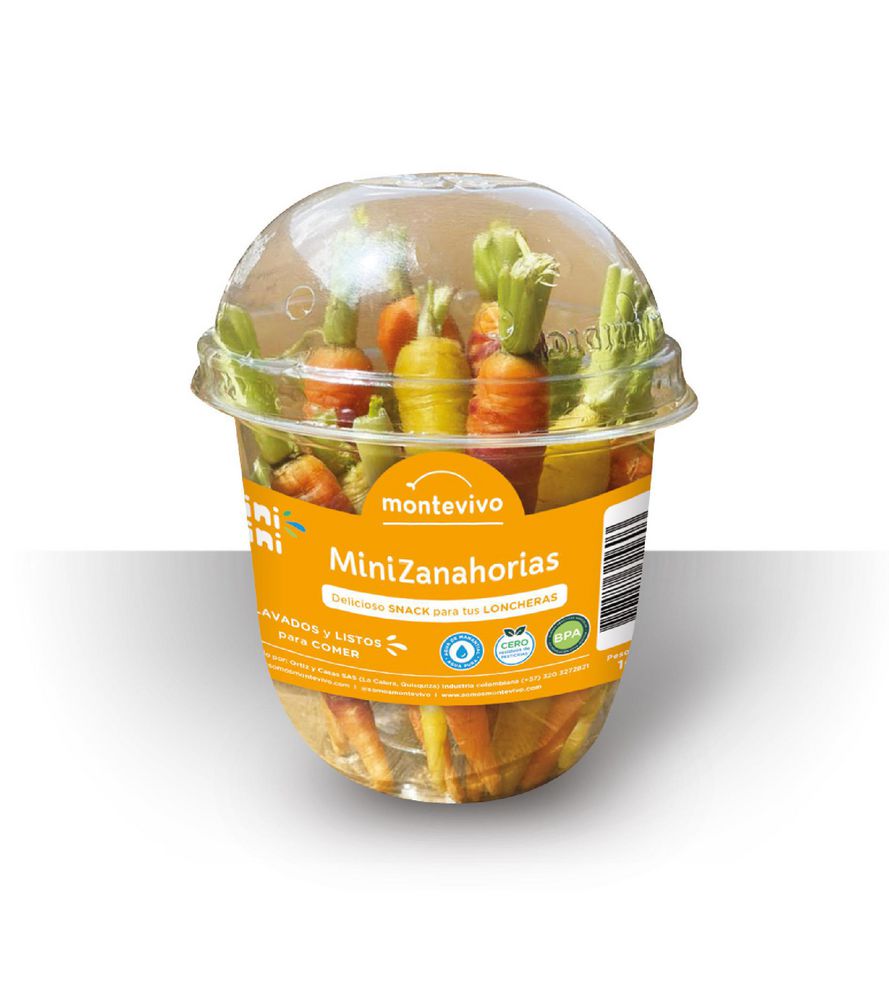 Snack mini mini zanahoria 100 gr - exito.com