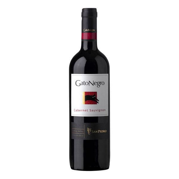 Vino Tinto Gato Negro Cabernet Sauvignon x 750ml - exito.com