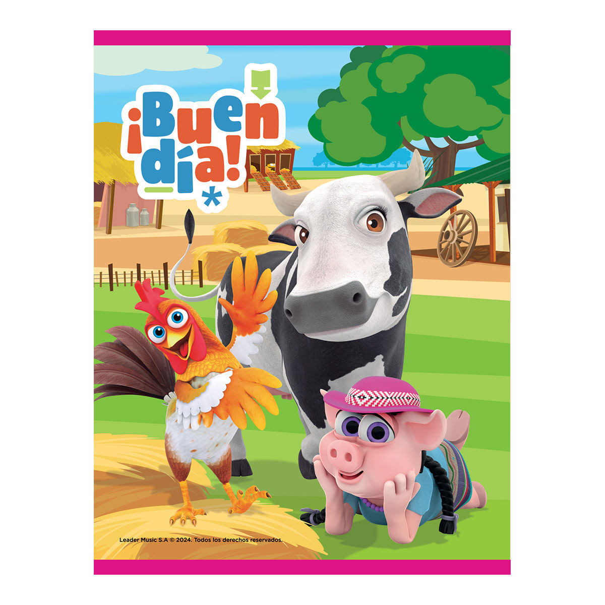 Cuaderno Cosido Pre-School C La Granja de Zenón Pepe Bailarín - exito.com