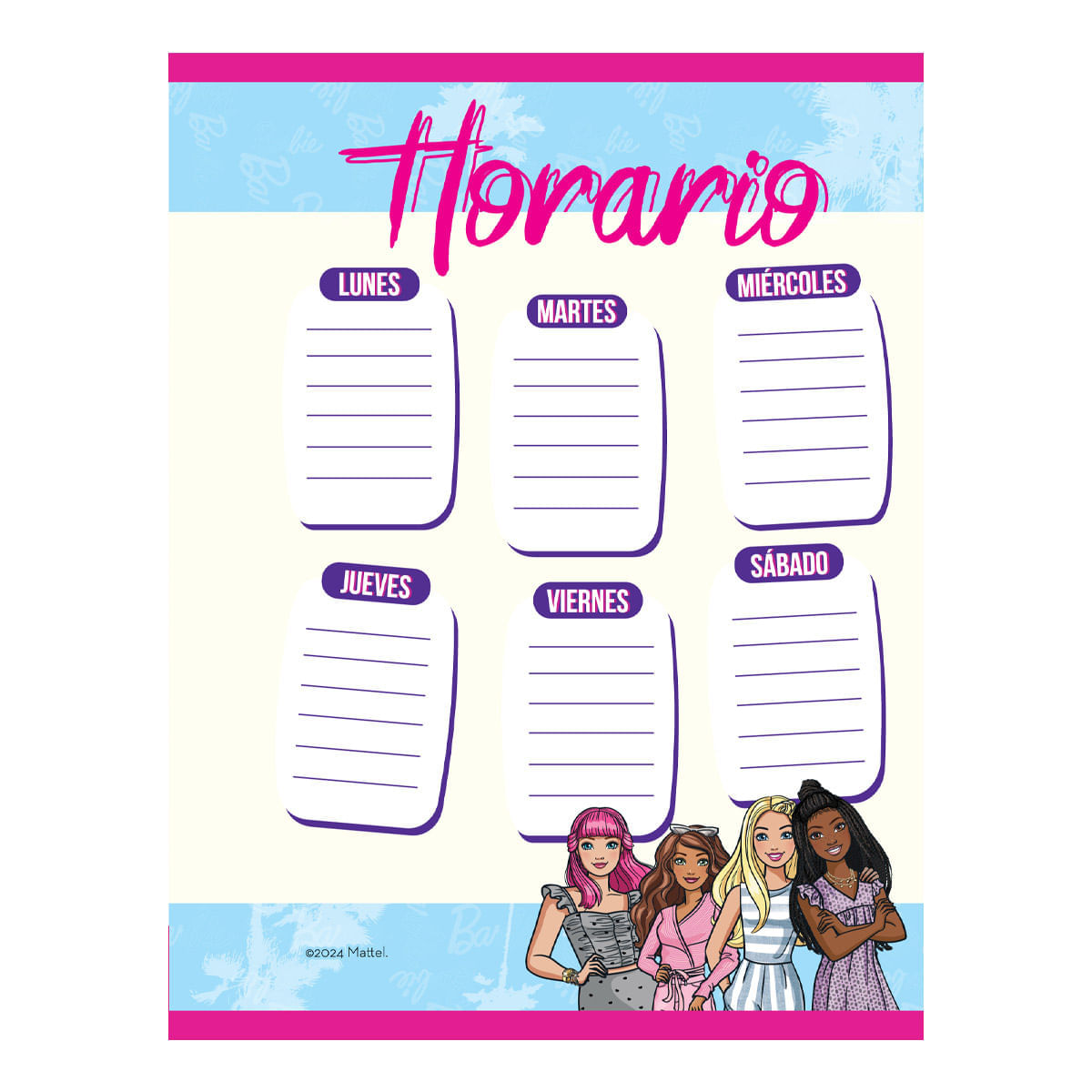 Cuaderno Cosido Barbie con Tanner & Blissa - exito.com