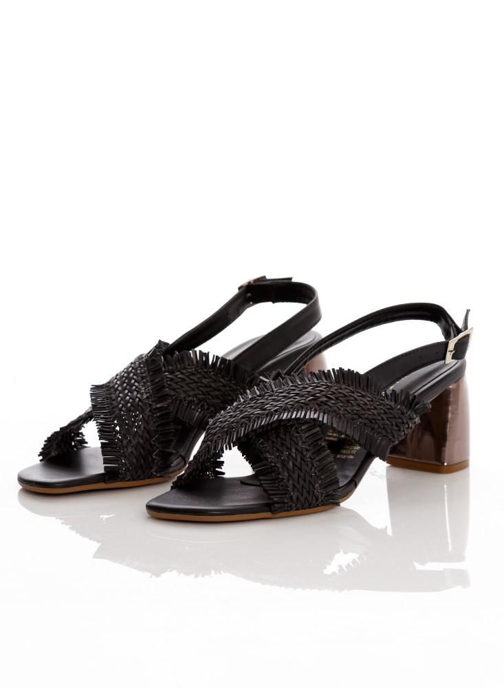 exito.com | Sandalia Cruzada Para Mujer 37 NEGRO