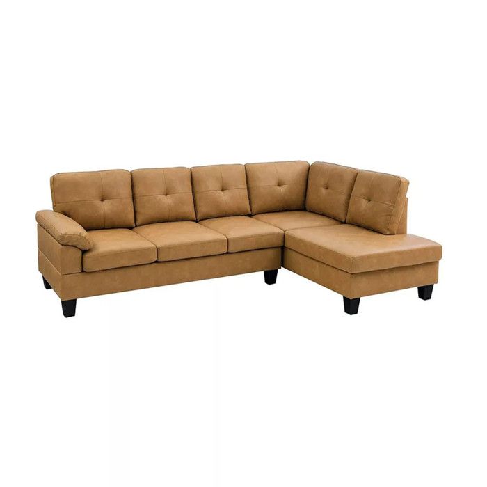 exito.com | Sofá en L Derecho Sharo DF Cuero Sintetico