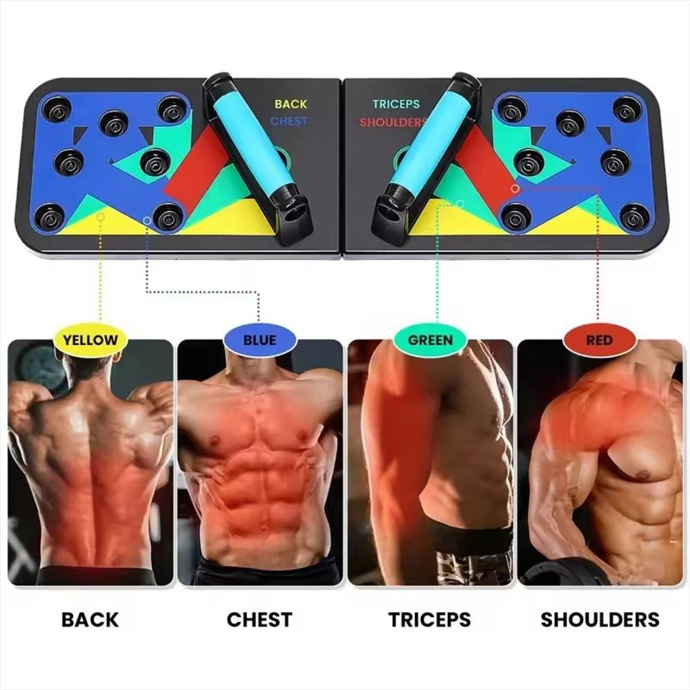 Tabla Push Up Flexiones De Pecho Multifuncional img #4