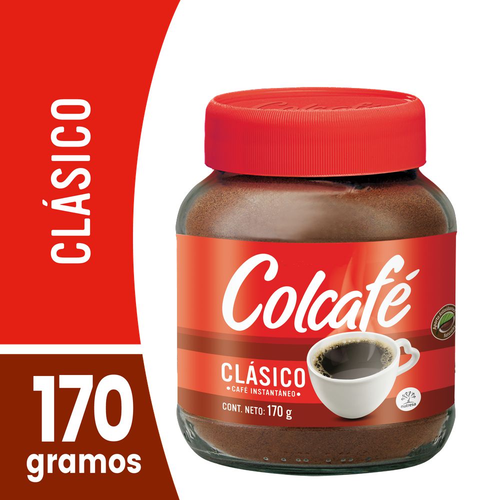 CAFE INSTANTANEO CLASICO COLCAFE 170 Gramo - exito.com