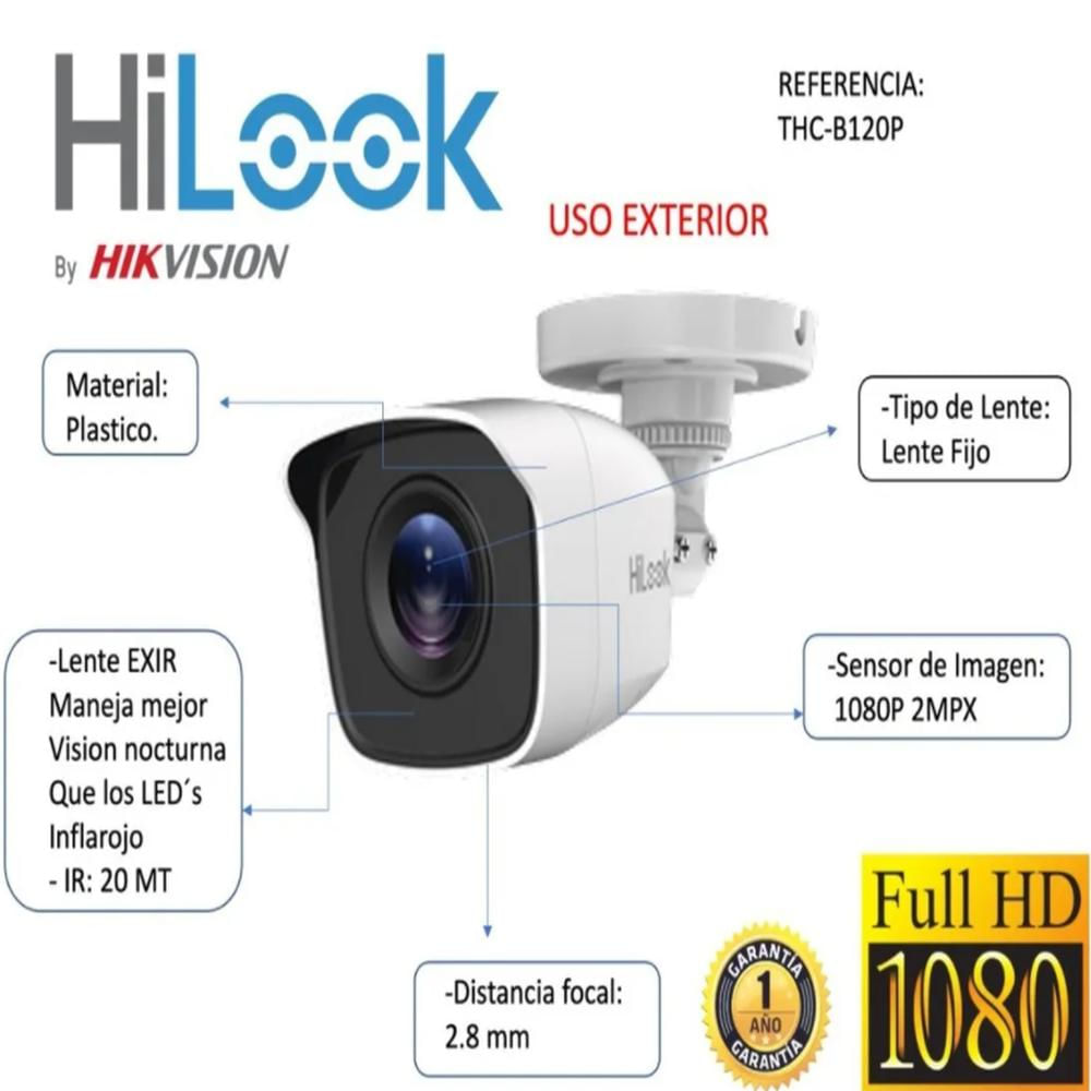 exito.com | Kit Hikvision Hilook Dvr 16Ch + 16 Cámaras 1080P + C | Éxito