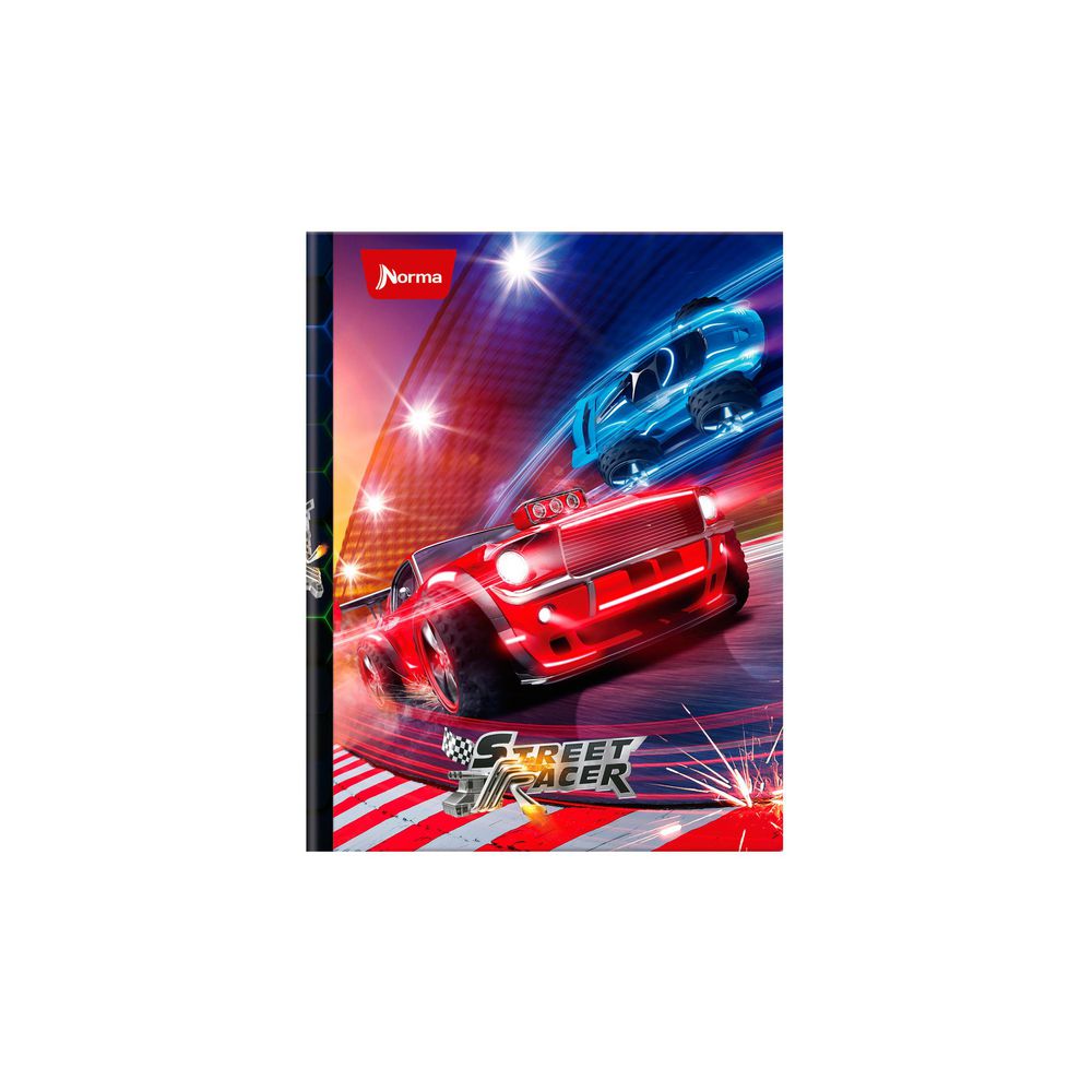 exito.com | Cuaderno Street Racer Mediano Rayado 100 hojas Cosido