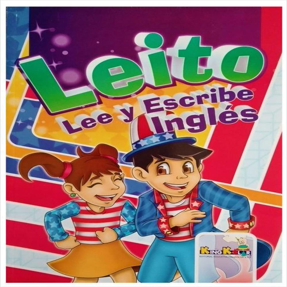 Cartilla Libro Leito Lee Y Escribe Ingles Para Nios