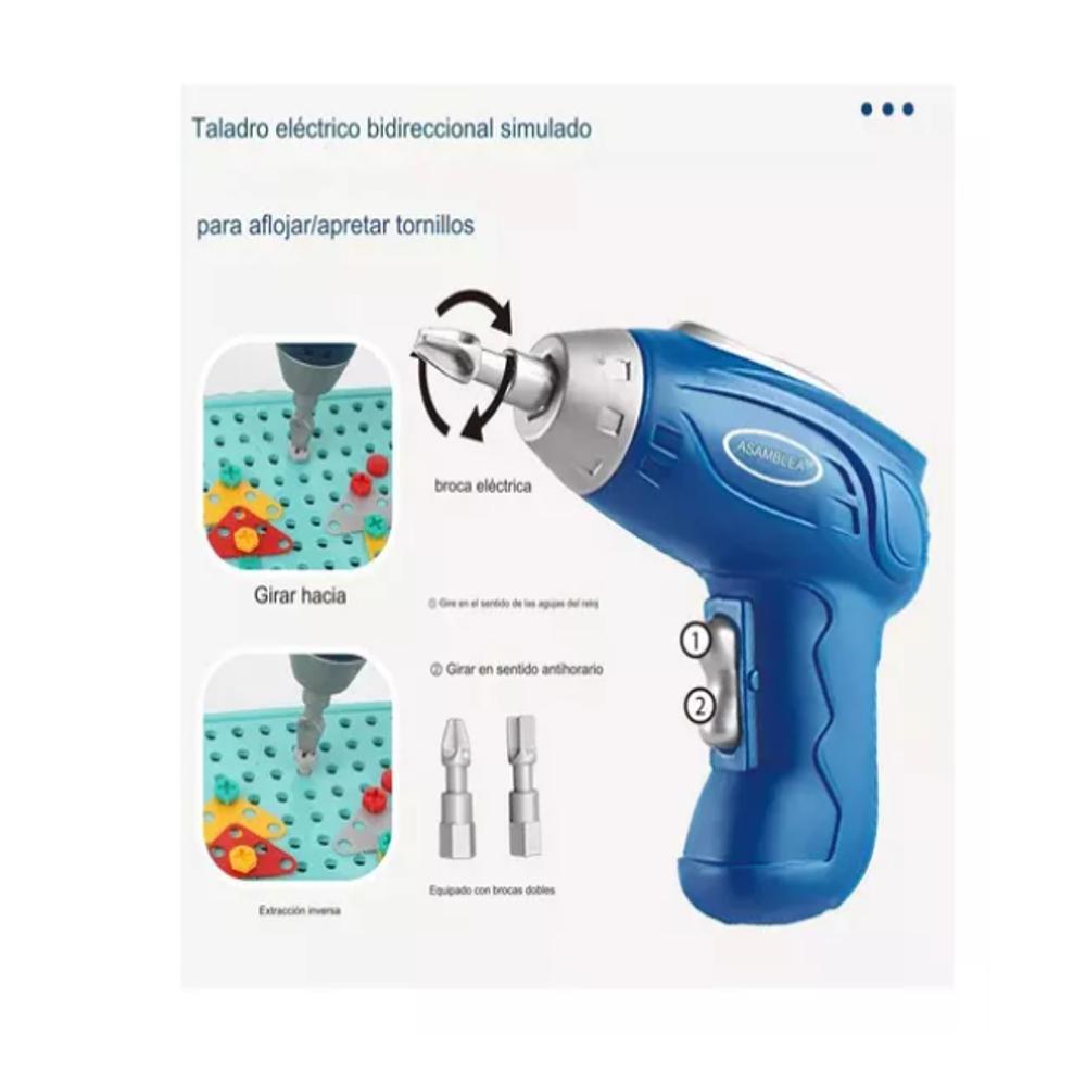 exito.com | Kit Herramienta Niños Con Taladro Juego 3D | Éxito