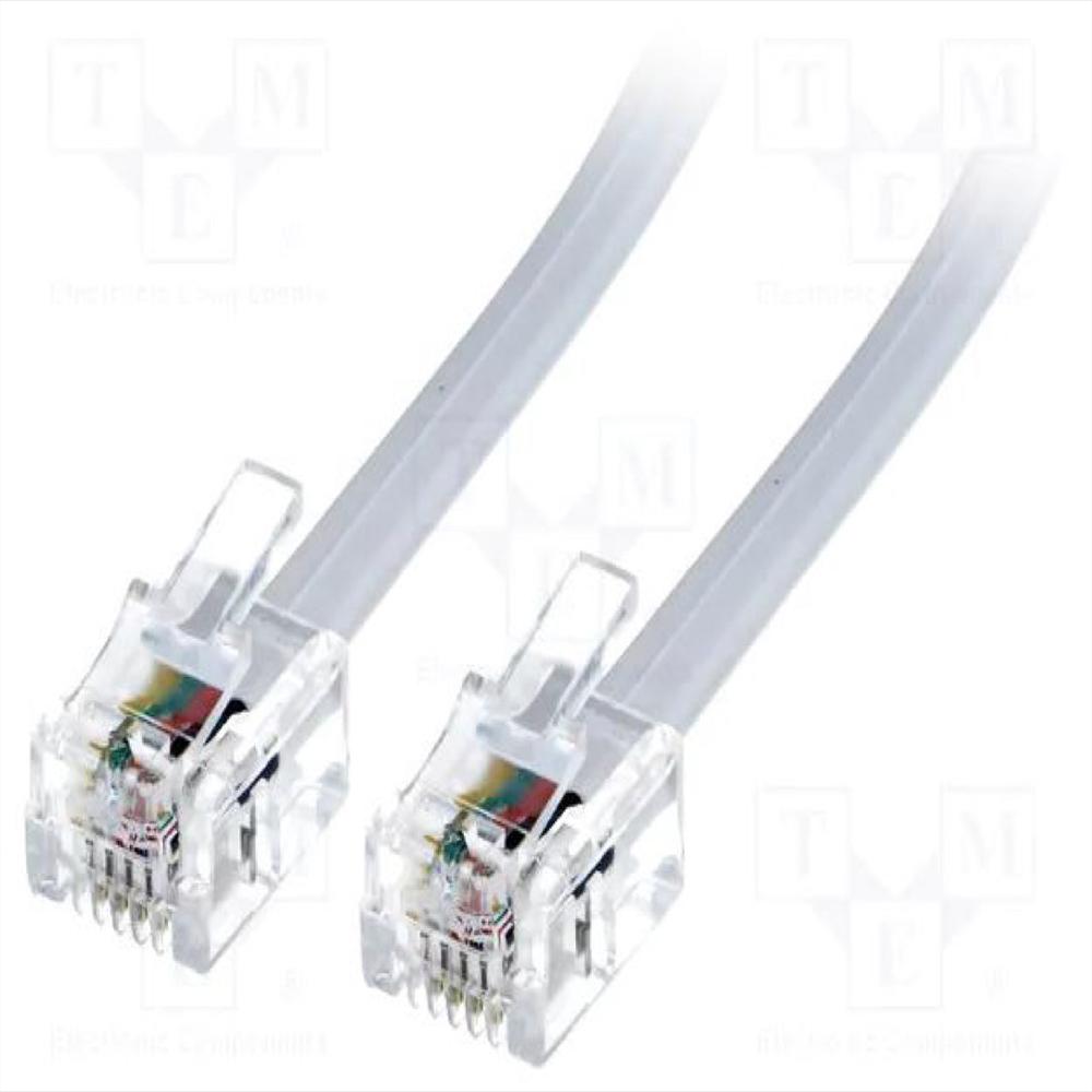 exito.com | Cable Telefónico Liso 15 Metros Color Blanco | Éxito