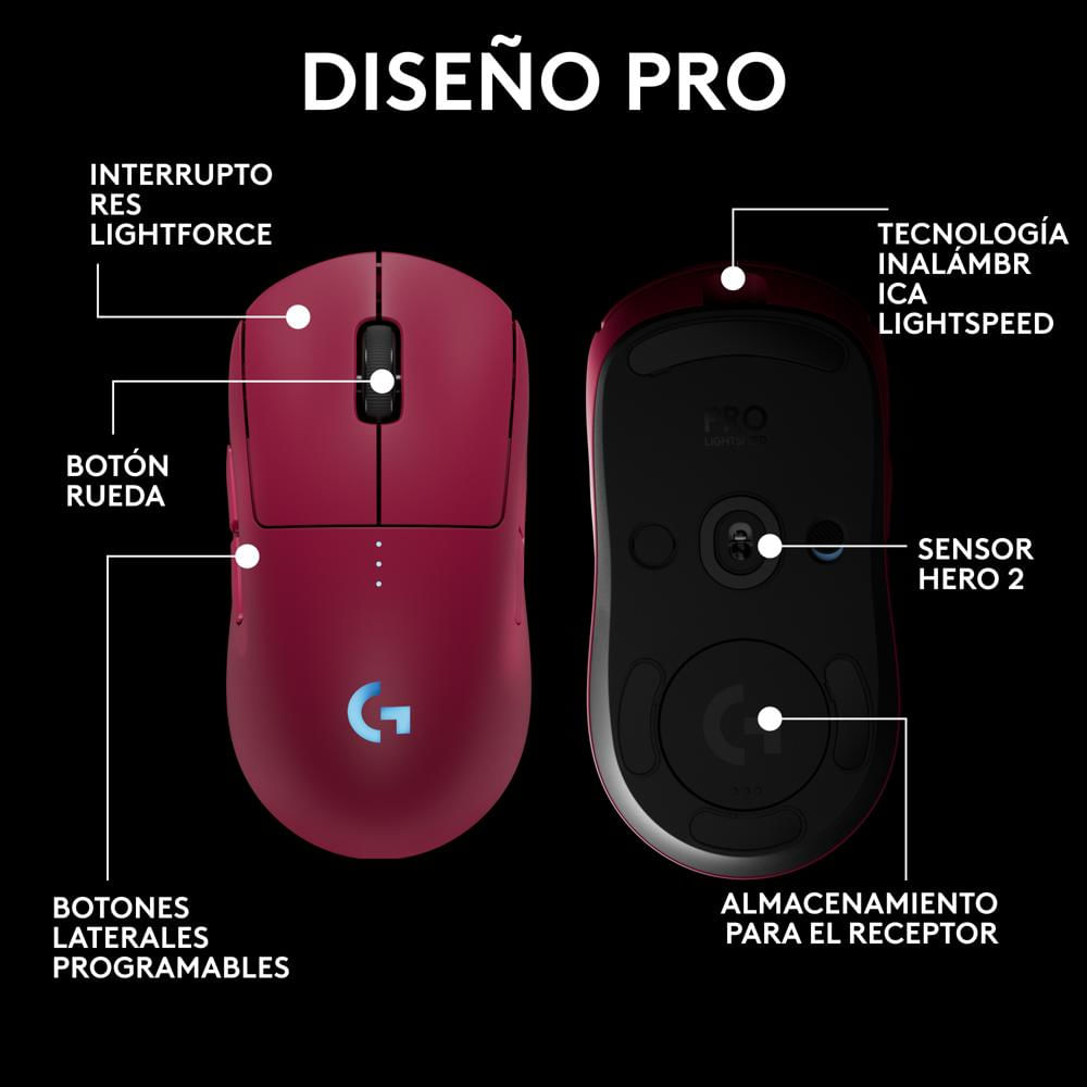 exito.com | Mouse Gamer Inalámbrico Logitech G Pro 2 Lightspeed, | Éxito
