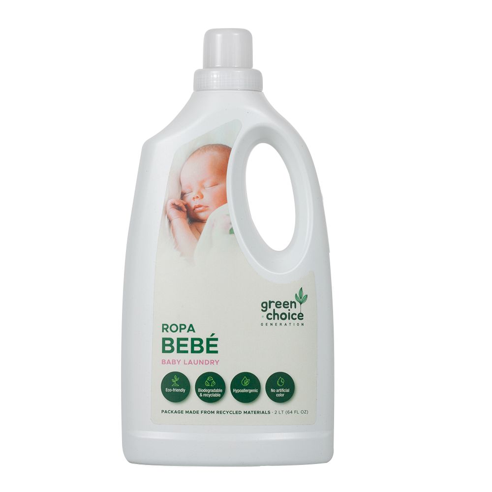 Detergente líquido GREEN CHOICE GENERATION para ropa de bebé (2000 ml)