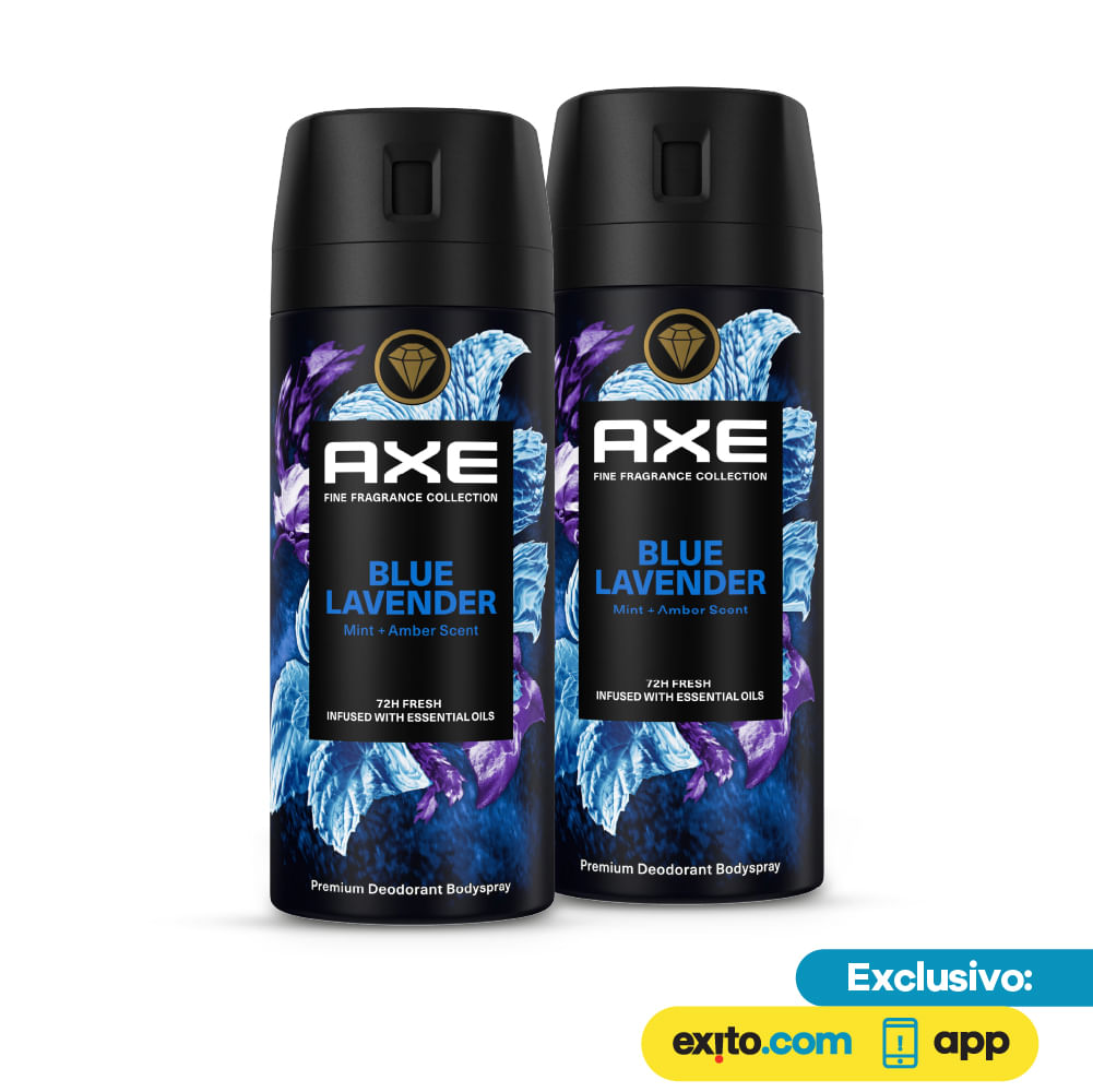 Desodorante Axe Blue Lavender X2 (150ml) img #1