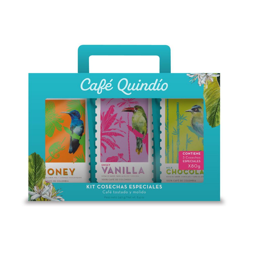 Café CAFE QUINDIO kit cosechas especiales (1 UNIDAD) img #1