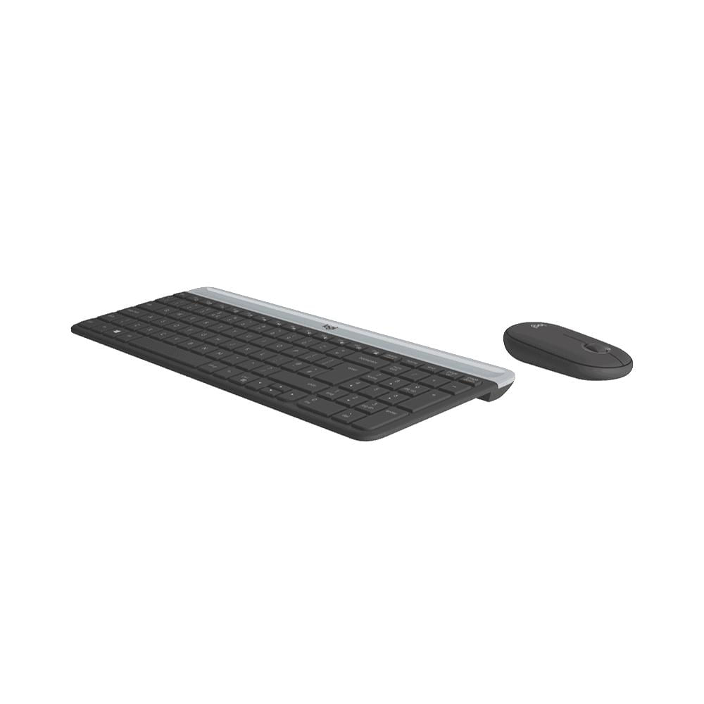 Combo Teclado Y Mouse Logitech Wireless Mk 470 Ingles Negro img #2