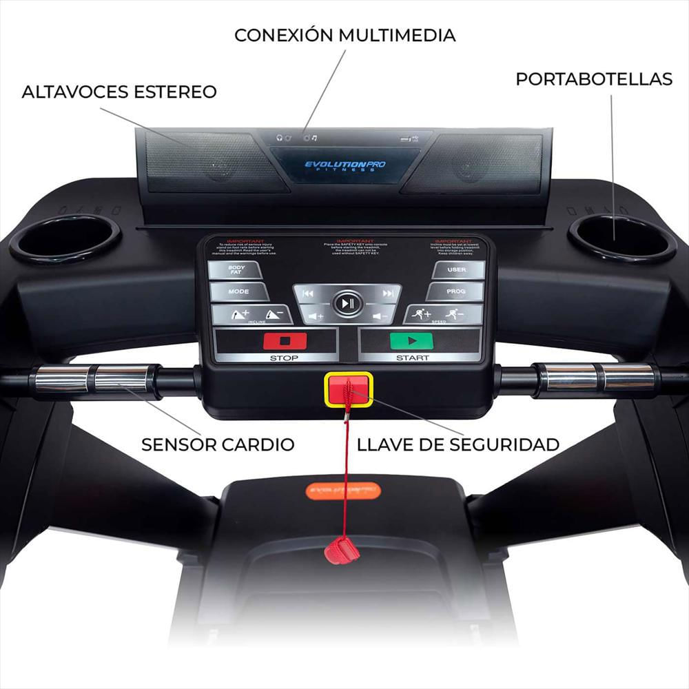 Trotadora Eléctrica Evolution Scala 4 Hp 110V