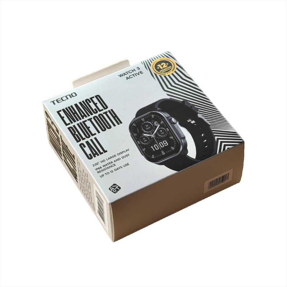 Reloj Inteligente Tecno Watch 3 Active Color Negro img #4