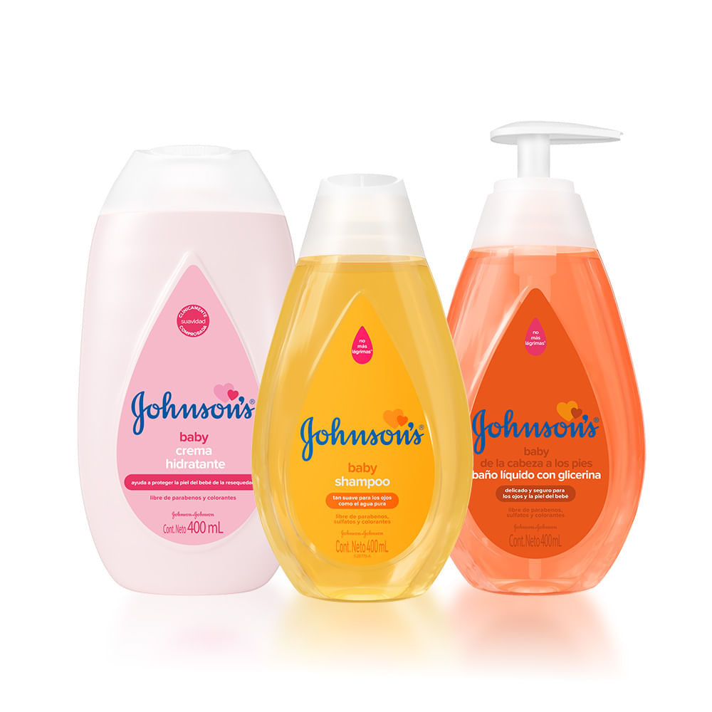 Kit Johnsons Baby rutina cuidado del bebé img #1