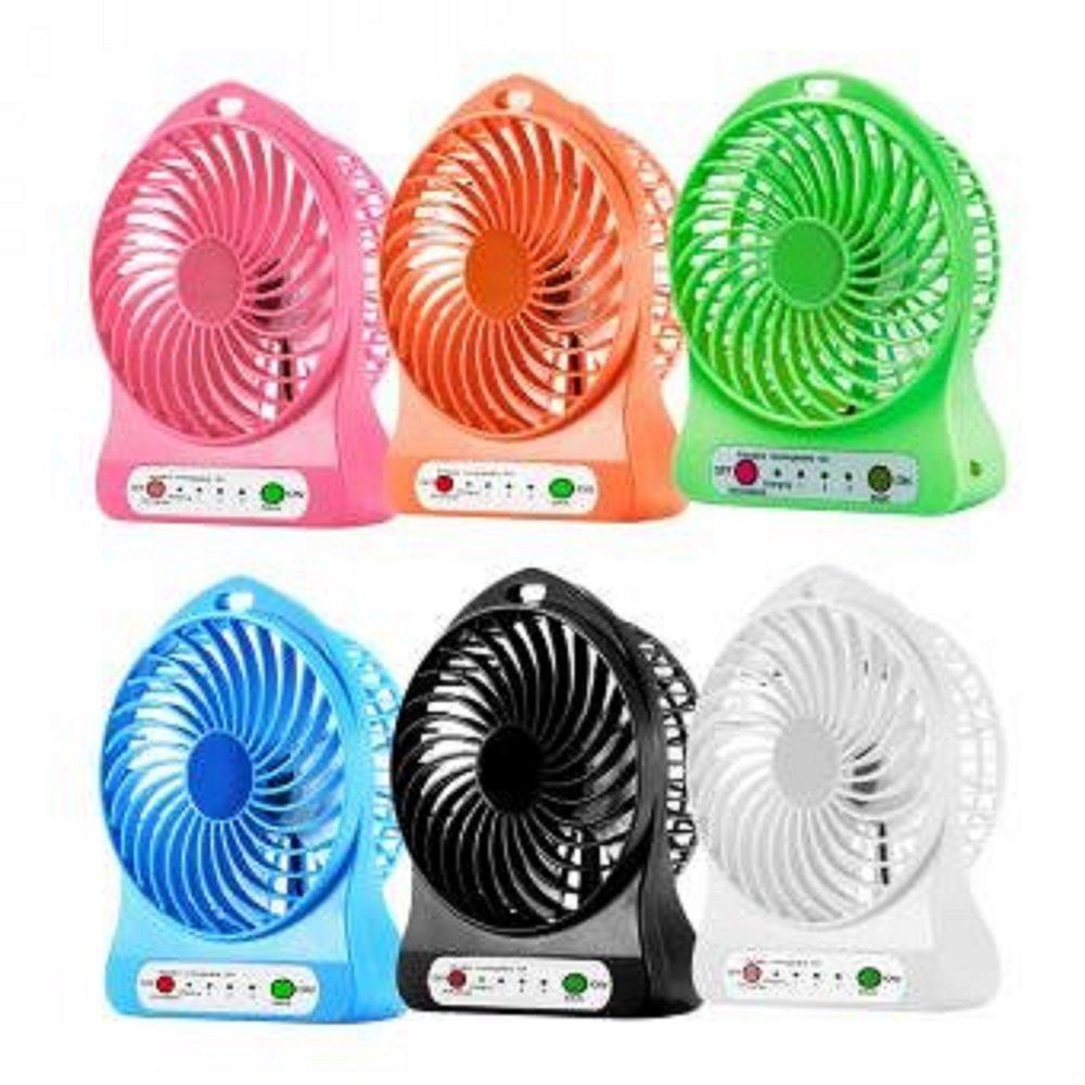Recargable Mini Ventilador Portatil Usb 3 Velocidades