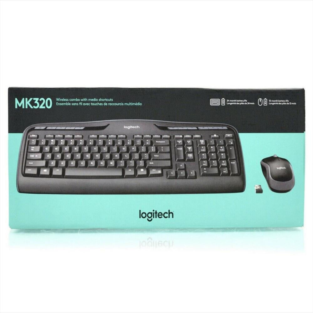 exito.com | Combo Teclado y Mouse Inalámbricos Logitech MK320